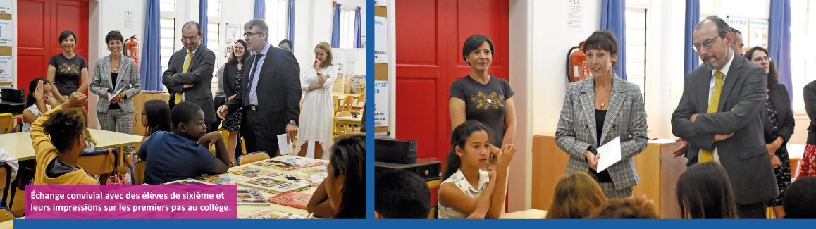 Visite de SEM Christophe Bouchard - Lycée français de Tananarive